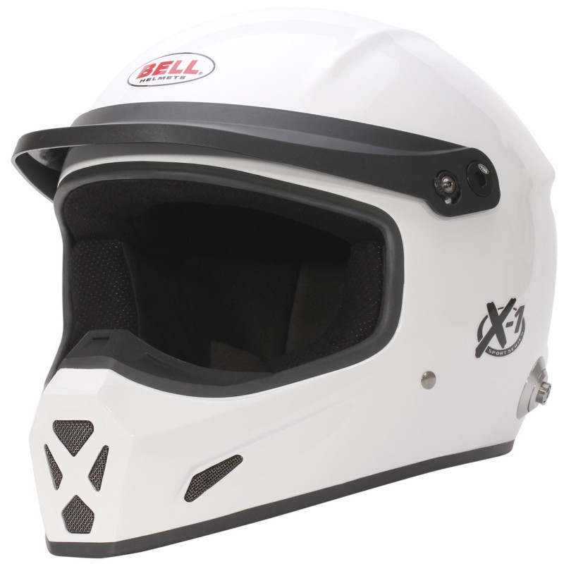 2026 Bell X-1, FIA Helmet Color White Helmet Size S (57-58)